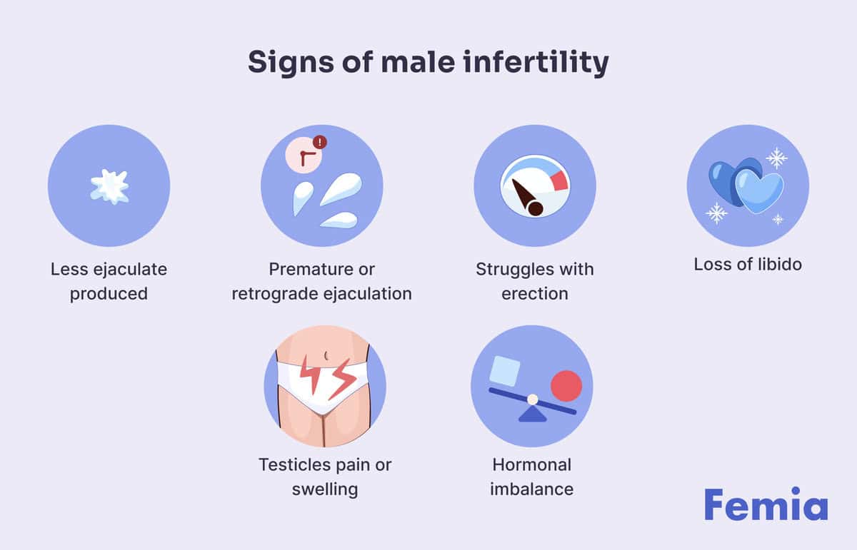 Male Infertility: Causes, symptoms and what you need to know - Femia